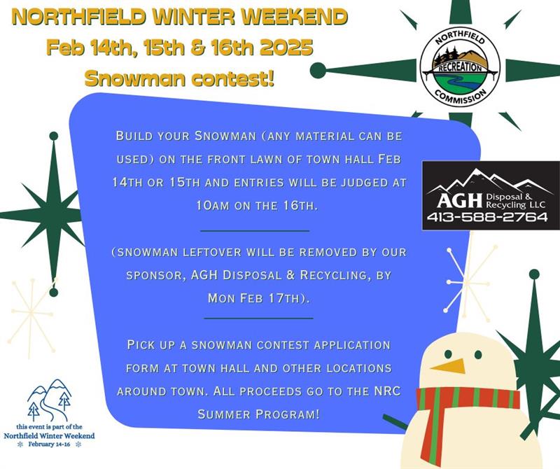 Northfield Recreation Commission: Northfield Winter Weekend